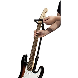 Ultimate Support GS-100 Genesis Series Guitar Stand with Locking Legs and Security Strap Yoke