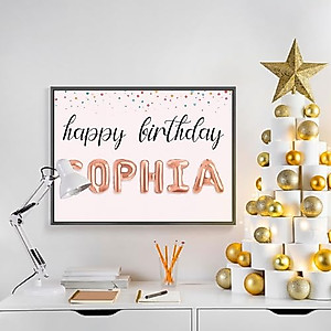 Happy Birthday Personalized Frame Tv Art | Custom Bday Frame Tv Art | Happy Birthday Art for Samsung TV | Birthday Digital Tv Art