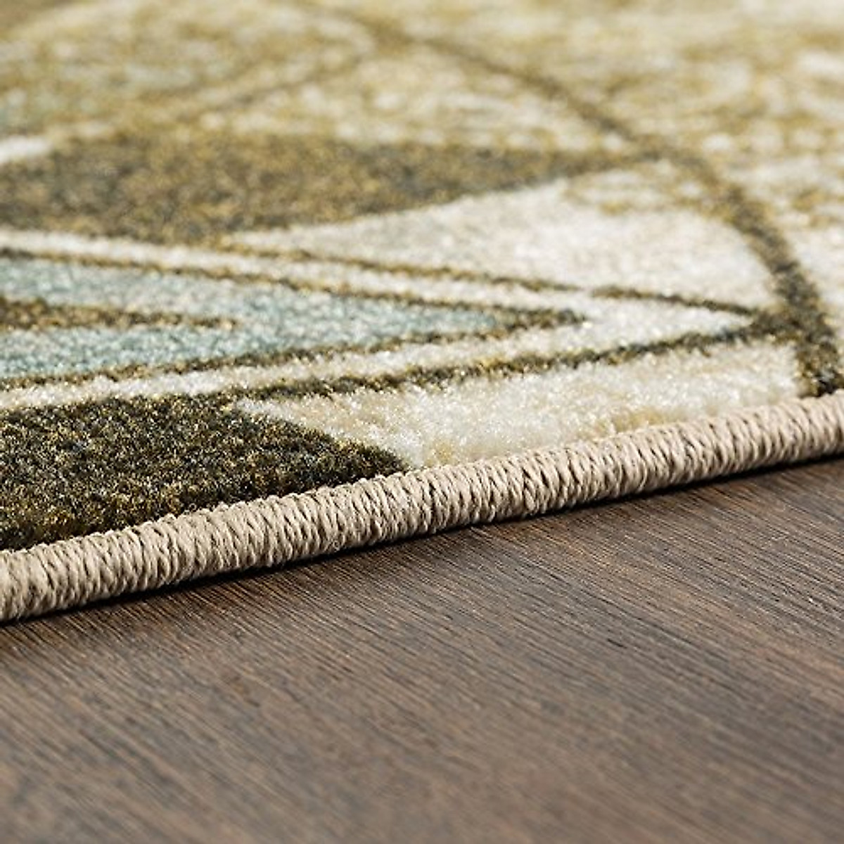 Mohawk Home Inspired India Light Medallion Area Rug (5'x7')