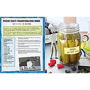 Rick and Morty: The Official Cookbook: (Rick & Morty Season 5, Rick and Morty gifts, Rick and Morty Pickle Rick)