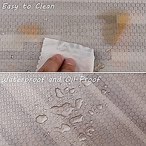 ALTOGEZE Shelf Liner Waterproof,Drawer Liner Washable,No Odor EVA Cabinet Liners Non Slip,Non-Adhesive Tool Box Liner & Shelf Paper for Cupboard,Bathroom Shelves,Shoe Rack(11.8 x 78.7 in,Transparent)