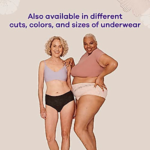 Always Discreet Boutique, Incontinence & Postpartum Pads For Women, Size 4, Moderate Absorbency, Regular Length, 48 Count x 3 Packs (144 Count total)