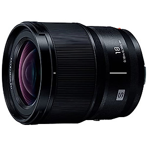 Panasonic LUMIX S-S18 Full Size Mirrorless Single Lens Large Aperture Ultra Wide Angle Monofocal Lens