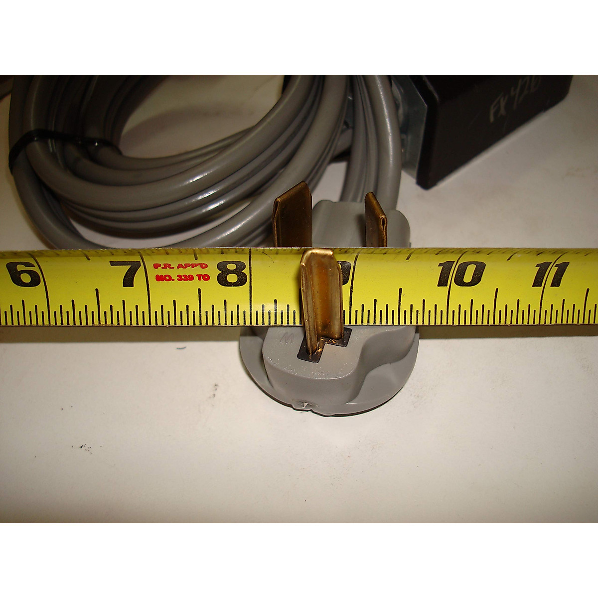 10-30P Male 3-Pin Dryer Plug to 6-50R Welder Female Socket Receptacle Outlet Electric Power Cord Cable Miller Lincoln Hobart Adapter/Converter NEMA FX370