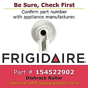 Frigidaire 154522902 Dishwasher Dishrack Roller