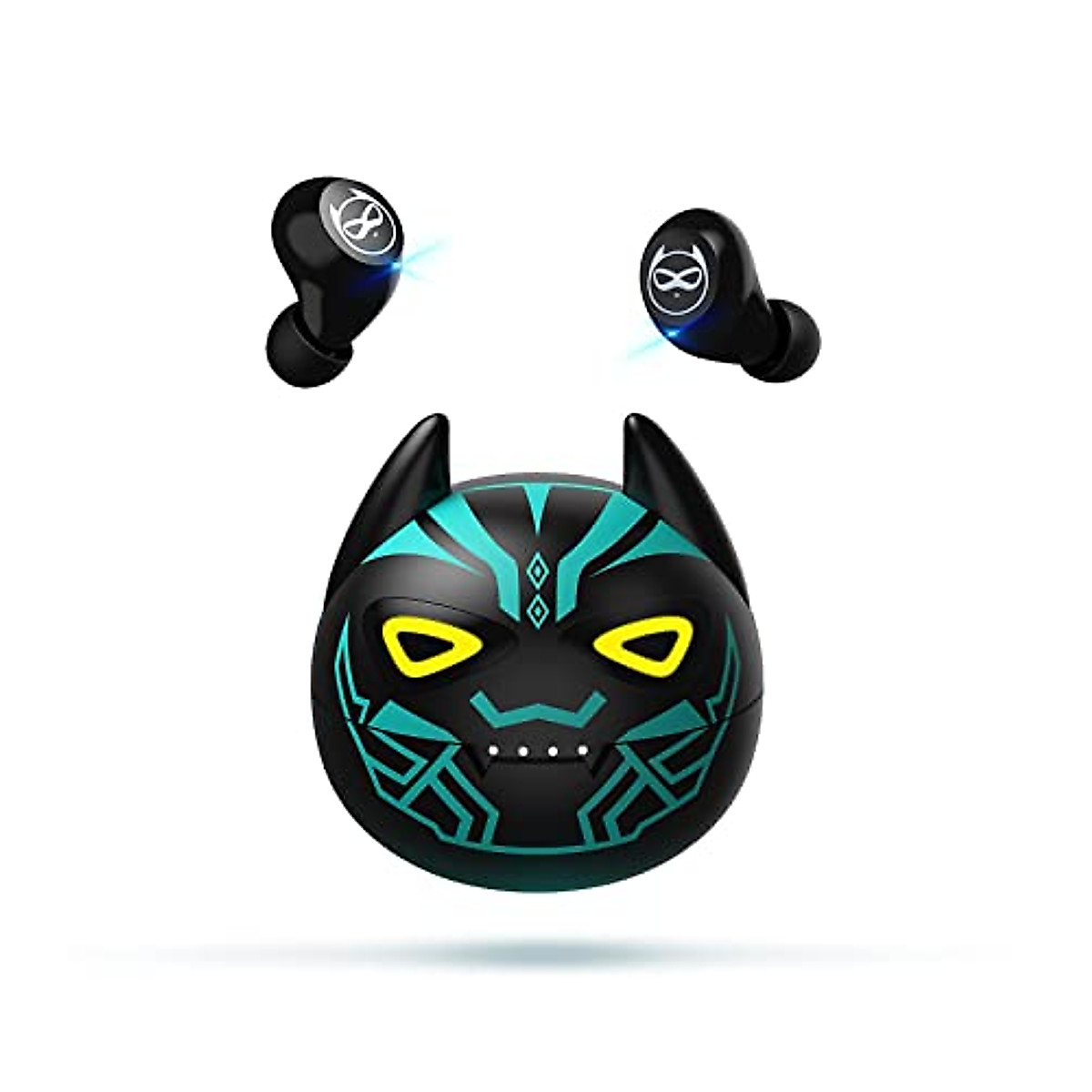 Instiwitt Bluetooth Earbuds,Kids Wireless Ear Bud with Cute Charging Case, Waterproof Stereo Wireless Earphone with Micphone for Workout Sport,Bluetooth 5.1 Headphones for iPhone and Android as Gift