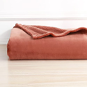 berkshire Recycled VelvetLoft Throw | Recycled All-Season VelvetLoft Throw | Carrot | Throw (60" x 70")