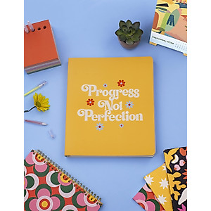 ban.do Undated Weekly Planner, To Do List Notebook with Stickers, Guided Wellness Journal, Daily Organizer for School or Office, Progress Not Perfection