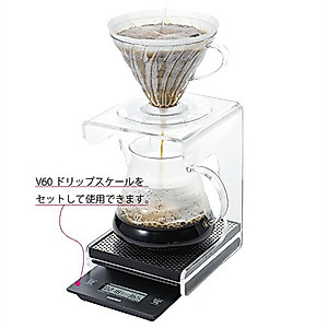Hario V60 Drip Station,2 ounces, Clear