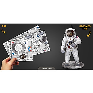 Metal Earth Premium Series Apollo 11 Astronaut 3D Metal Model Kit Fascinations