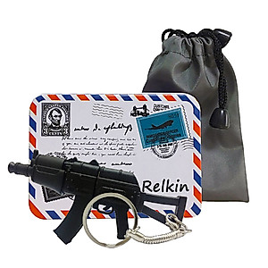 Relkin USB Flash Pen Drive Cartoon Cute Pendrive Data Storage Thumb Memory Stick Stick Funny Gift Gun Shape AK 32GB