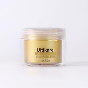 Hair Color Wax Blonde, Ultikare Instant Hair Dye Cream Mud Washable Temporary Hair Dye Natural Hairstyle Color Pomade for Party, Cosplay, Halloween (Gold)