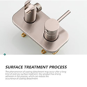 Toilet Bidet Sprayer Set With Hot Cold Mixers Valves Elegant Warm Water Toilet Handheld Bidet Sprays For Hygienic Comfort