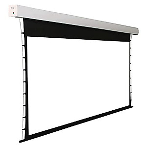 IULJH 16:9 Tab-tensioned Motorized Intelligent Electric Projection 4K Cinema Screen for Home Theater Projector