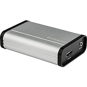 StarTech.com HDMI to USB C Video Capture Device 1080p 60fps - UVC - External USB 3.0 Type-C Capture/Live Streaming - HDMI Audio/Video Recorder Adapter - comp with USB-C/USB-A/Thunderbolt 3, TAA