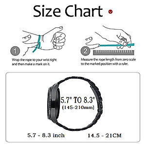 OTOPO Metal Watch Bands for Casio G-SHOCK DW-5600/8900, Solid Stainless Steel Metal Replacement Wristband Strap Men for Casio GA-100/GW-B5600/GB-5600 /GW-6900 (Black)