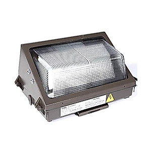 Light in Depot Photocell Dusk to Dawn 60w LED Wall Pack Area Light 5000K Daylight 6750Lm, AC120-277V Outdoor Security Lighting, Waterproof IP65, TUV/DLC Listed (60w, 4 Pack)