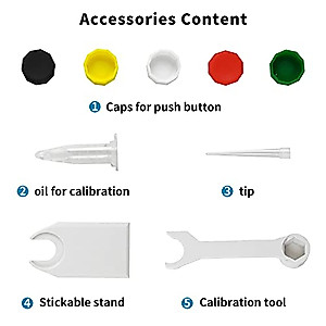 TAISITESMART Micropipette 100ul-1000ul Single Channel Pipettor Adjustable Micro Pipette for Laboratory School High Accurate Lab Pipette