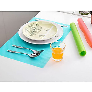 GUAGLL 4 PCS Kitchen Refrigerator Mats Multipurpose Pads for Home Shelves Cupboard Drawer