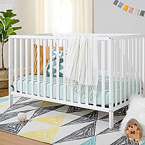 Davinci Union 4-in-1 Convertible Crib in White, Greenguard Gold Certified