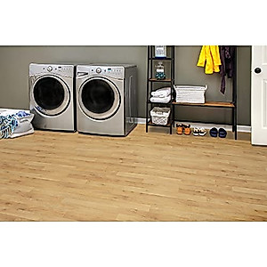 Mohawk Elite Bumble Oak 8'6" W x 6' L Cut Sheet Vinyl Roll