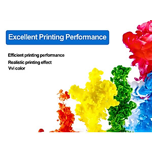 INK+ YOUEXPERT PFI-107 6Pcs Cartridges Replacement for Canon PFI-107, Work with ImagePROGRAF IPF670 IPF680 IPF685 IPF770 IPF780 IPF785 ( 2MBK,1BK,1C,1M,1Y)