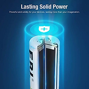 EBL AA Rechargeable Batteries 2800mAh Ready2Charge Quality AA Batteries - 16 Counts