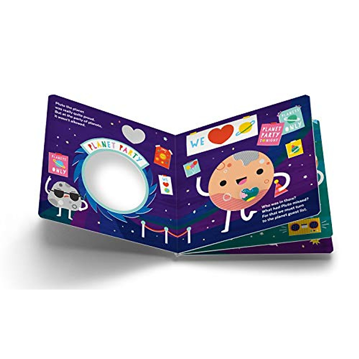 I Heart Pluto: A Rhyming Solar System Board Book with Unique Planet Cutouts - From the #1 Science Author for Kids