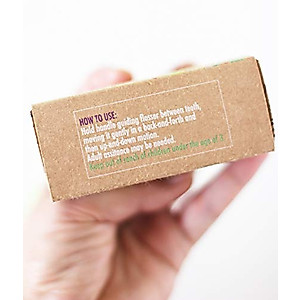 Kids Dental Floss Picks Without Fluoride, Natural Strawberry Flavor. Fun & Colorful Animal Shape Will Make Any Little one Floss. Part Biodegradable & Eco-Friendly. Prevent Tooth Decay & Gum Disease.