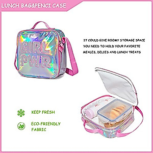 Oruiji Pink Rolling Backpack for Girls Backpack with Wheels Kids Wheeled School Backpack for Girls 8-12 Students Bookbag Roller Luggage Suitcase