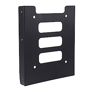 Useful 2.5 Inch SSD HDD to 3.5 Inch Metal Mounting Adapter Bracket Dock Screw Hard Drive Holder for PC Hard Drive Enclosure liuqiangmeiguo (Color : 1)