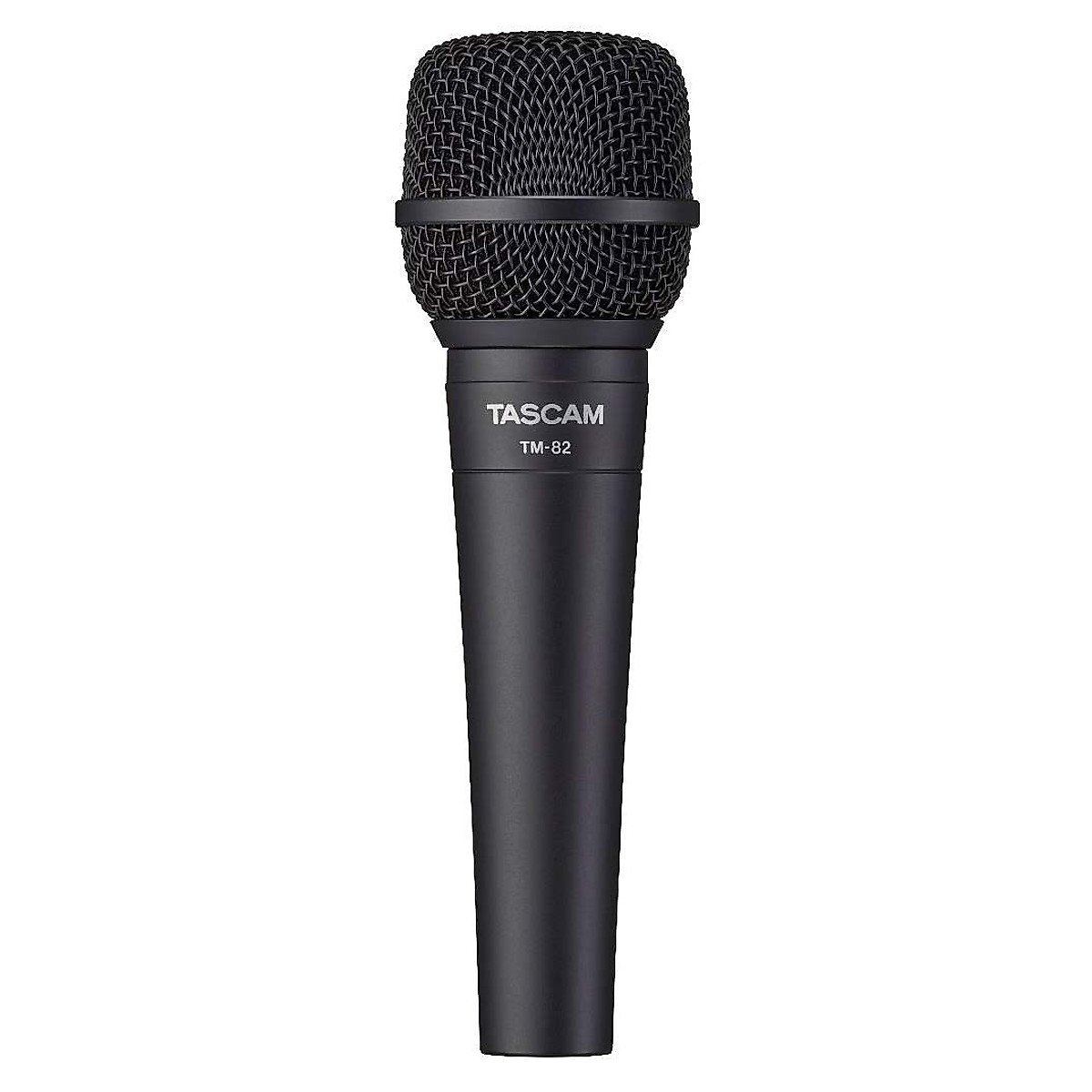 Tascam Vocal and Instrument Dynamic Microphone, Black (TM-82)