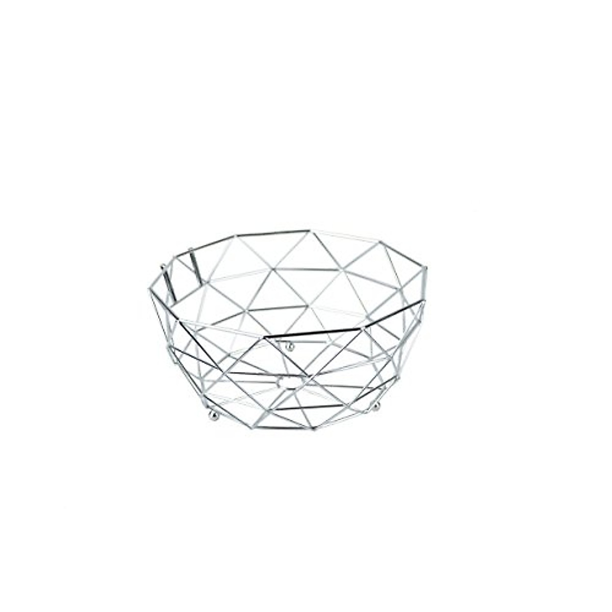 ROSYLINE Fruit basket banana hanger, removable banana hanger, home decoration (chrome)