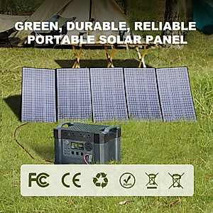 ALLPOWERS S2000 Pro Portable Power Station with Panels Included, 1500Wh MPPT Solar Generator 2400W with Portable Solar Panel 400W for RV Outdoor Camping Home Emergency