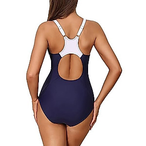 beautyin Swimsuits for Women Ladies Teens Girls Athletic One Piece Bathing Suit Swimwear