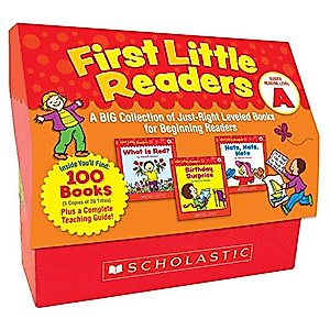 First Little Readers: Guided Reading Level A: A Big Collection of Just-Right Leveled Books for Beginning Readers