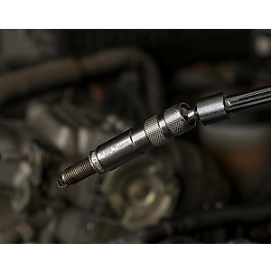 ARES 11000-14mm Thin Wall Magnetic Swivel Spark Plug Socket - 3/8-Inch Drive 12-Point Spark Plug Socket - Walls 2mm Thinner Than Standard Spark Plug Sockets