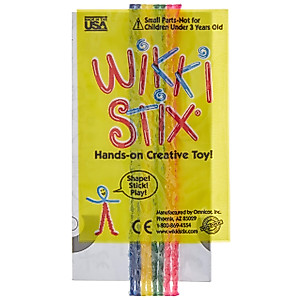 WikkiStix Fun Paks, Contains 50 Individual paks! Great for Parties, Travel, classrooms, Award/incentives, Restaurants Giving, Made in The USA