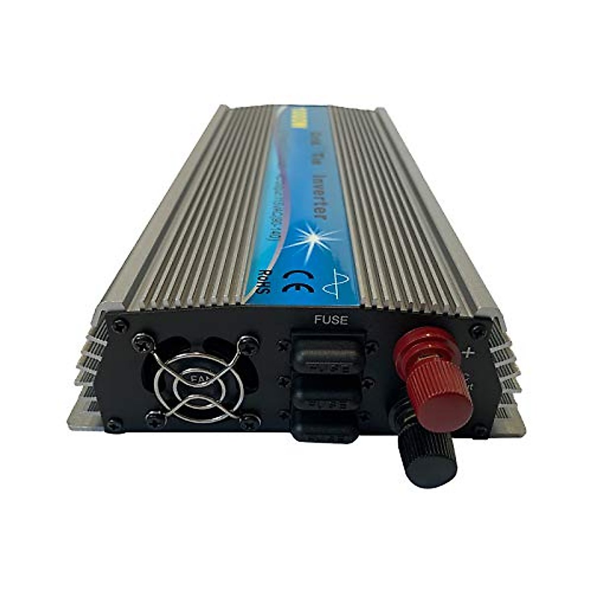 KRXNY 1000W Grid Tie Inverter Pure Sine Wave Stackable MPPT Solar Power 10.8-30V DC Input 110V AC Output for 18V Solar Panel