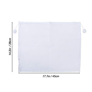 DOITOOL Hanging Bath Toy Holder Bathroom Toys Bag Hanging Toy Storage Organization Net Washable Reusable Mesh Organizer Bags with Suction Cup for Kids Bathtub Playroom Toys Bath Toy Net Bag Corner