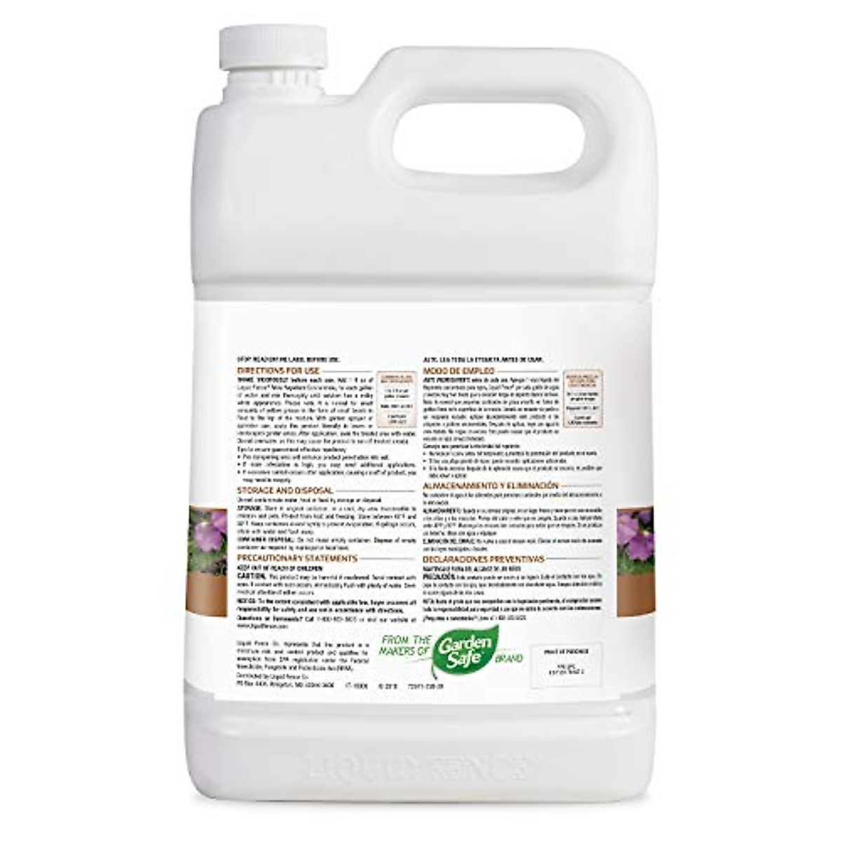 Liquid Fence Mole Repellent Concentrate, 1-Gallon, 1 gal, Plain