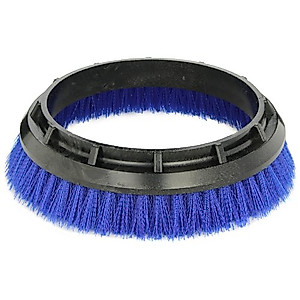 Oreck Commercial ORB550MC Commercial Orbiter Floor Machine & Oreck - 237.058 Commercial 237058 Crimped Polypropylene Scrub Orbiter Brush, 10.5” Bristle to Bristle Outer Dimensions, Blue