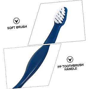 FOMIYES 3pcs Pet Double Toothbrush Pet Toothbrushes Pet Dog Supplies Pet Dog Oral Brush Finger Dog Toothbrush Pet Teeth Brush Toothbrush for Pet Dog Toothbrushes Pet Tooth Clean Brush