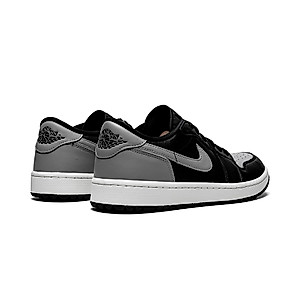 NIKE Men's Air Jordan 1 Low Shoes, Light Smoke Grey Flat Pewter G, 13