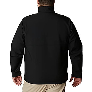 Columbia Men's Ascender Softshell Front-Zip Jacket, Black, Medium