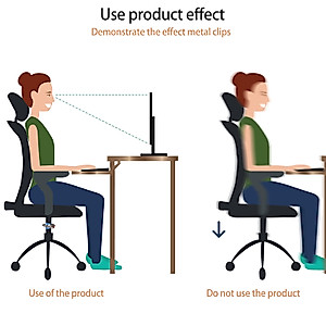 Fix Sinking Office Chair,Adjustable Chair Sinking Stopper with Hexagon Wrench Office Chair Saver Kit Solid Stainless Steel Cylinder Replacement with Leather Pads Support for Stop Chair Sinking