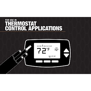 Southwire 64170422 18/7 Solid Copper Class 2 Power-Limited Thermostat Wire; 50 feet ; Brown