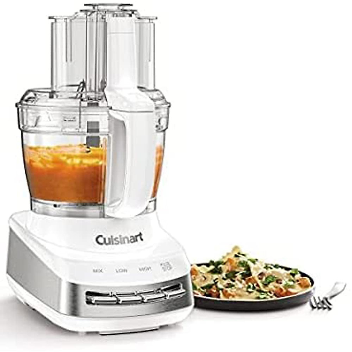 Cuisinart FP-130 Core Custom 13-Cup Multifunctional Food Processor White Bundle with 1 YR CPS Enhanced Protection Pack