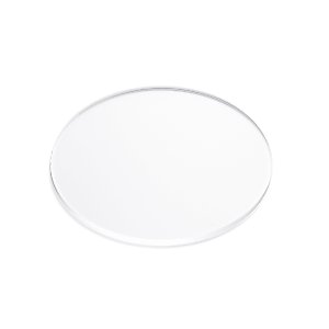 Falken Design Acrylic Plexiglas Lucite Disc Circle, 9", Clear