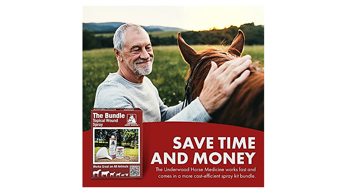 Topical Wound Spray Kit for Equine & Farm Animals